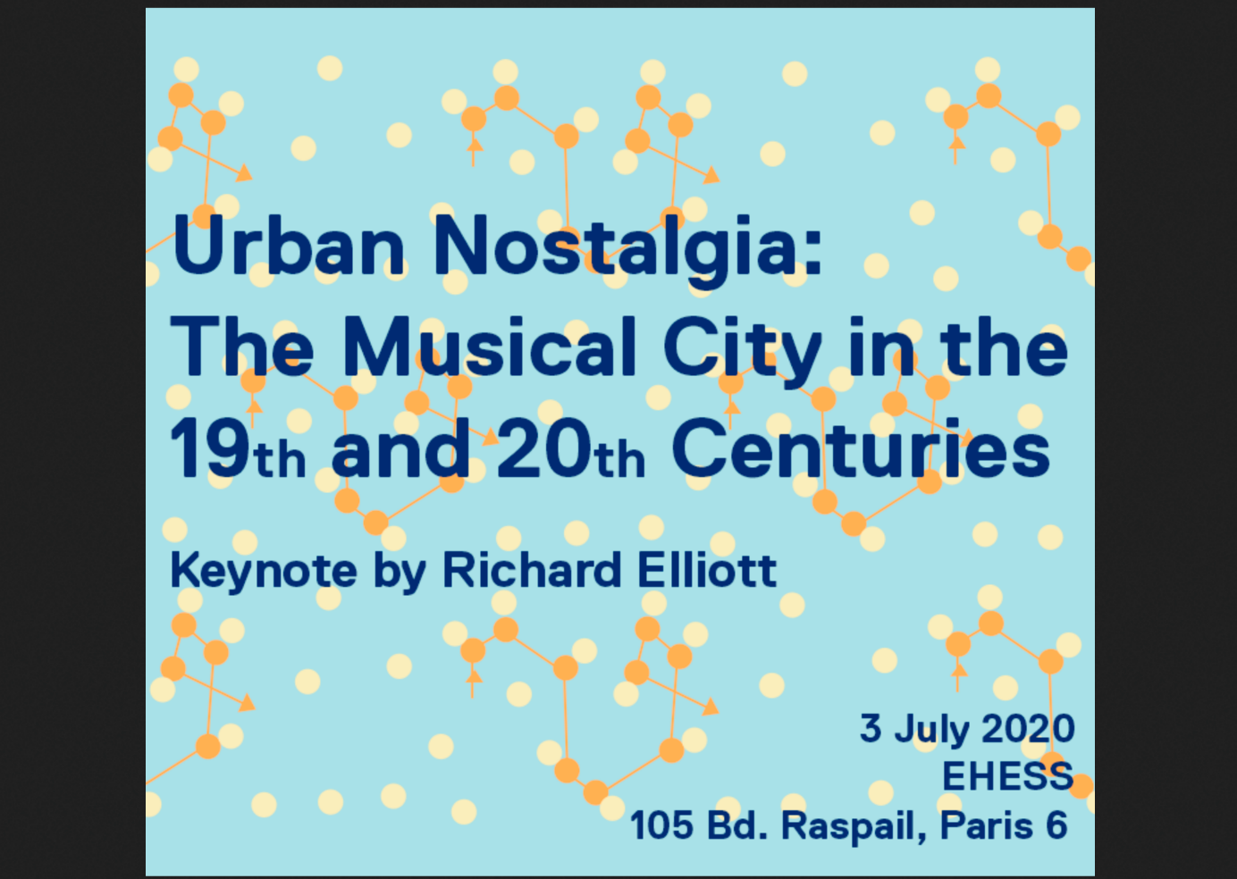 Urban Nostalgia: The Musical City in the 19th and 20th Centuries